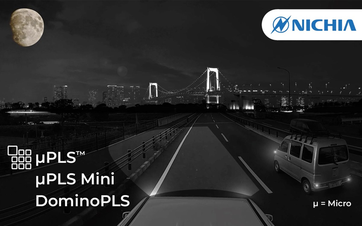 Nichia launches µPLS Mini and DominoPLS at ISAL 2025 — LED professional - LED Lighting ...