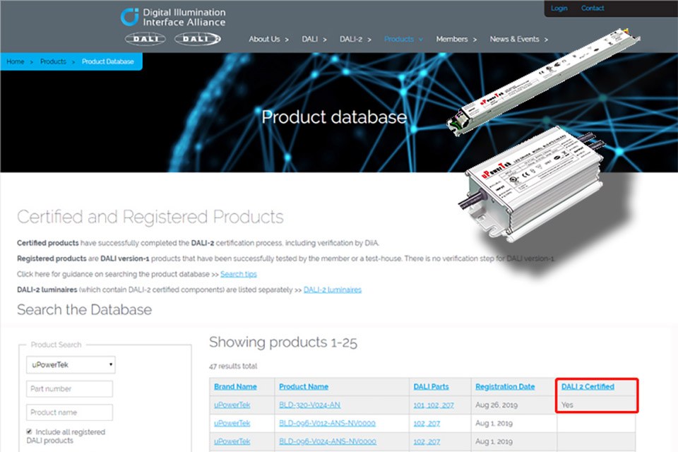 Upowertek Launches DALI-2 Certified LED Drivers — LED professional ...
